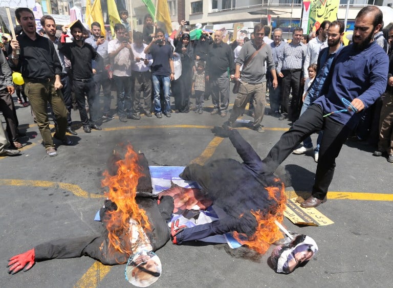 Chanting 'Death to America, Israel,' millions march in Iran on al-Quds ...