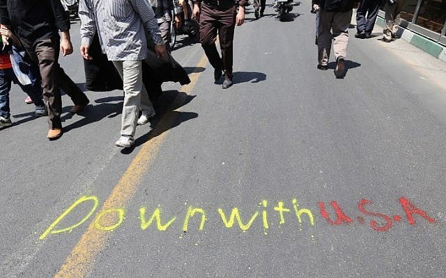 Chanting 'Death to America, Israel,' millions march in Iran on al-Quds ...