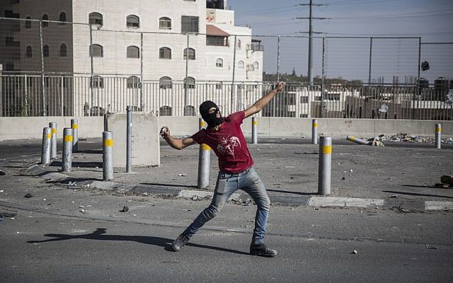Rock throwing incidents continue into the night | The Times of Israel