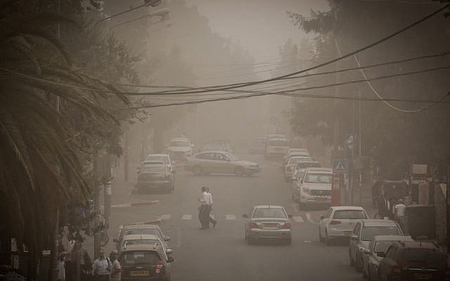 Worst air pollution ever in Jerusalem as sandstorm engulfs Mideast ...