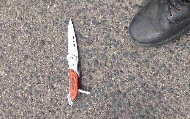 2 hurt in stabbing attack in Jerusalem; attacker shot | The Times of Israel