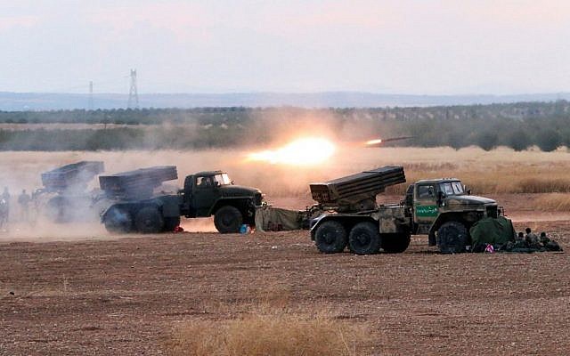 CIA-backed Syrian rebels under Russian blitz | The Times of Israel