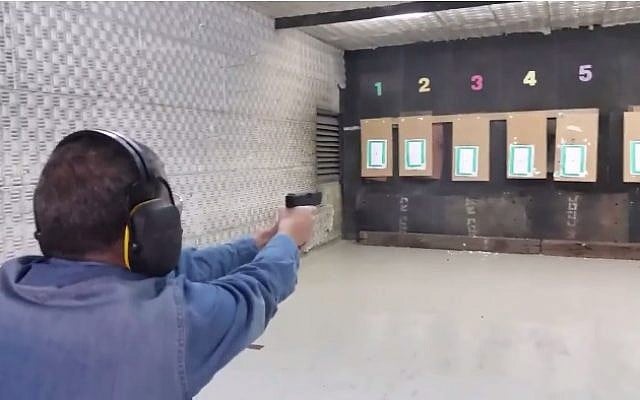Yinon Magal hits shooting range as gun restrictions ease | The Times of ...