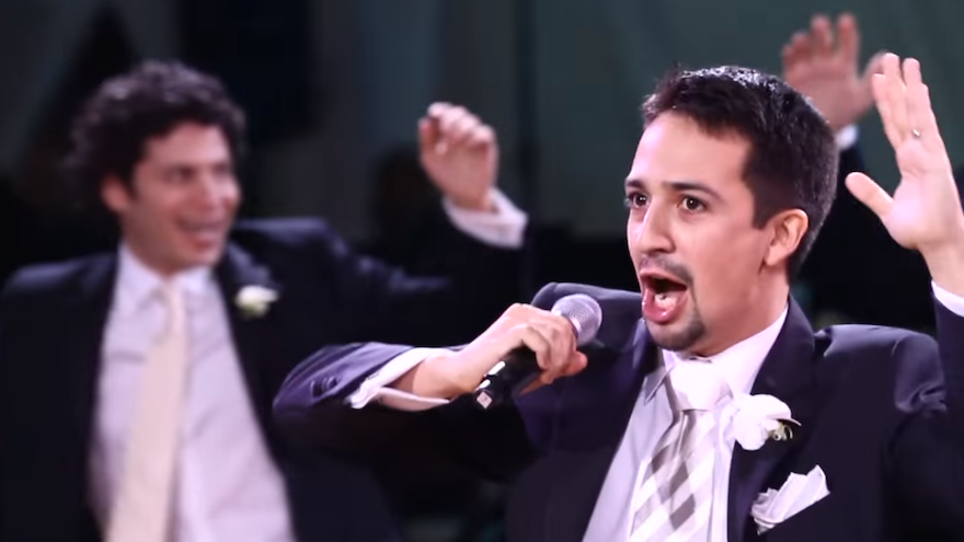 A touch of Broadway at ‘Hamilton’ creator's wedding | The Times of Israel