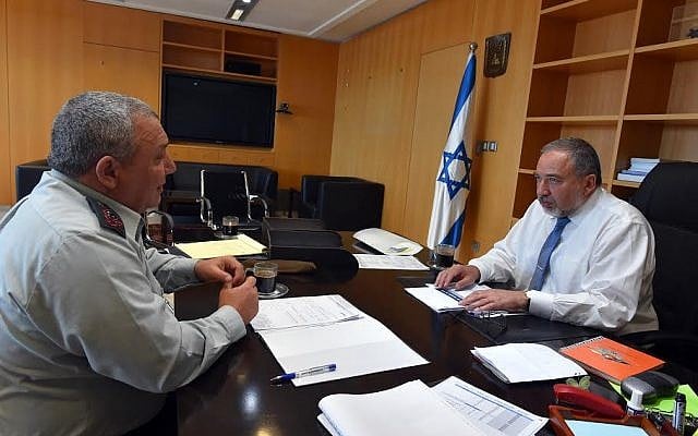 Liberman says selection of next IDF chief to begin next week | The ...