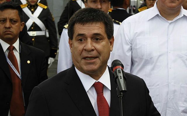 Paraguay president to visit Israel seeking expanded ties | The Times of ...
