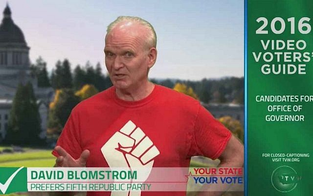 Fringe Washington gubernatorial candidate decries Jewish power | The ...