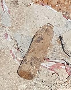 Construction workers uncover unexploded WWI mortar shell | The Times of ...