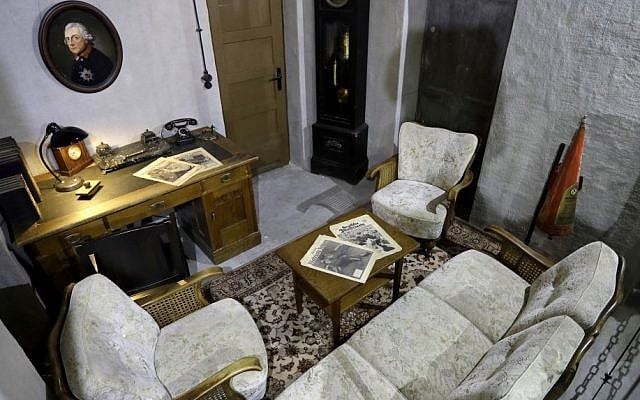 Replica of part of Hitler's bunker goes on display in Berlin | The ...