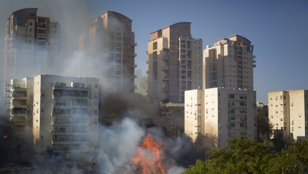Fires start back up in Haifa | The Times of Israel
