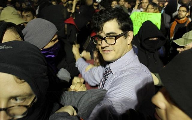 Taking a page from Trump, white nationalist mocks critics onstage ...