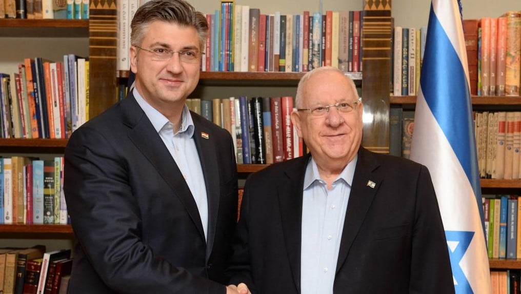 President Rivlin meets Croatian leaders | The Times of Israel