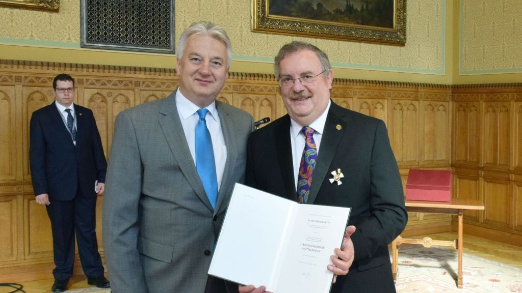 Hungarian government honors Bar-Ilan University president | The Times ...