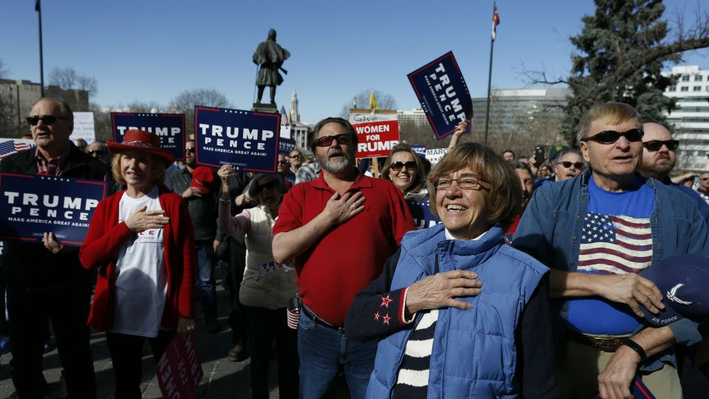 Supporters hold 'March 4 Trump' rallies around US | The Times of Israel
