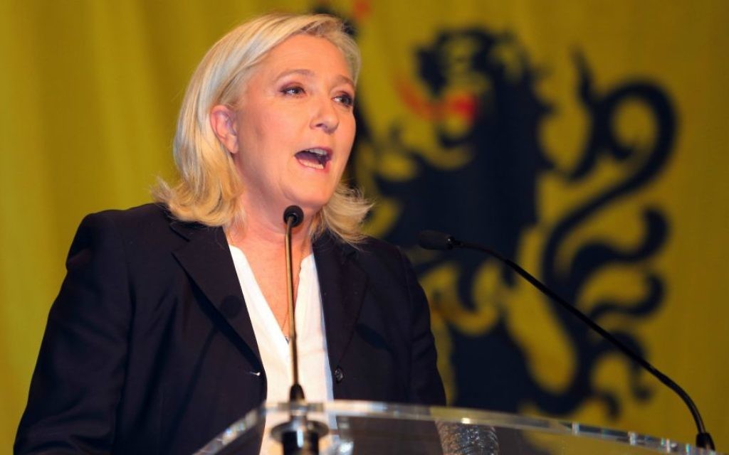 French Jews imagine life under Marine Le Pen | The Times of Israel