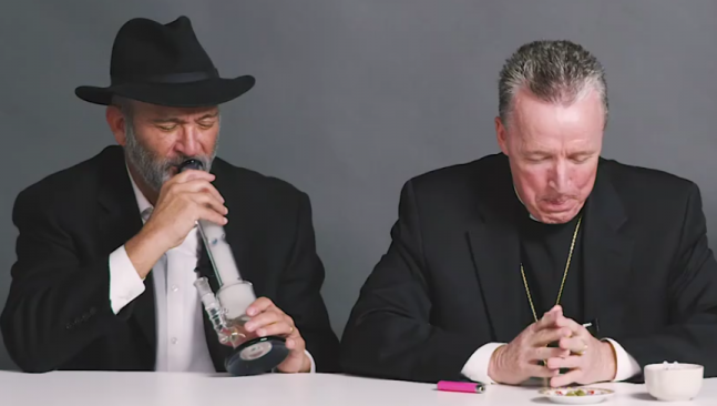 A rabbi, a priest and an atheist smoke pot | The Times of Israel