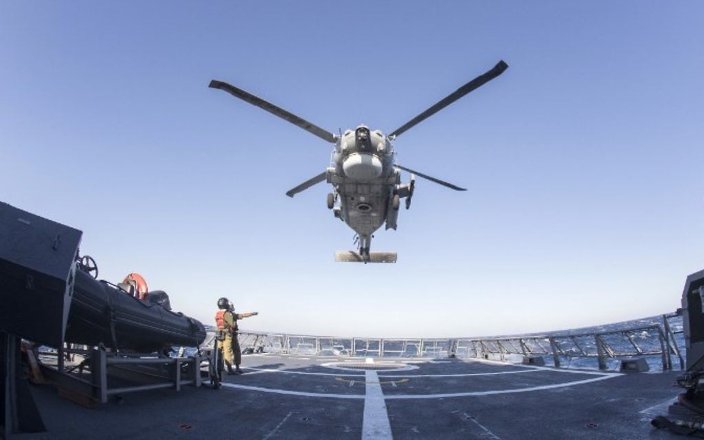 On warship once hit by Hezbollah, Israel readies for all enemies ...