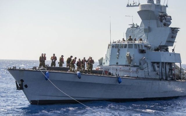 On warship once hit by Hezbollah, Israel readies for all enemies ...