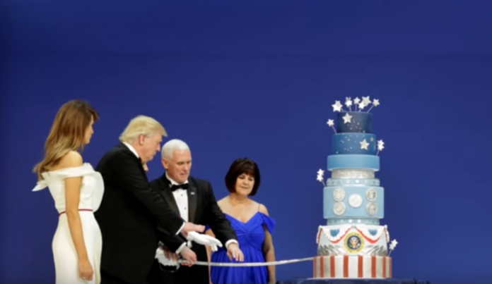 Beautiful Chocolate Cake Trump
