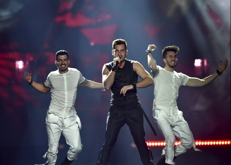 Israel's Imri Ziv powers into Eurovision final | The Times of Israel
