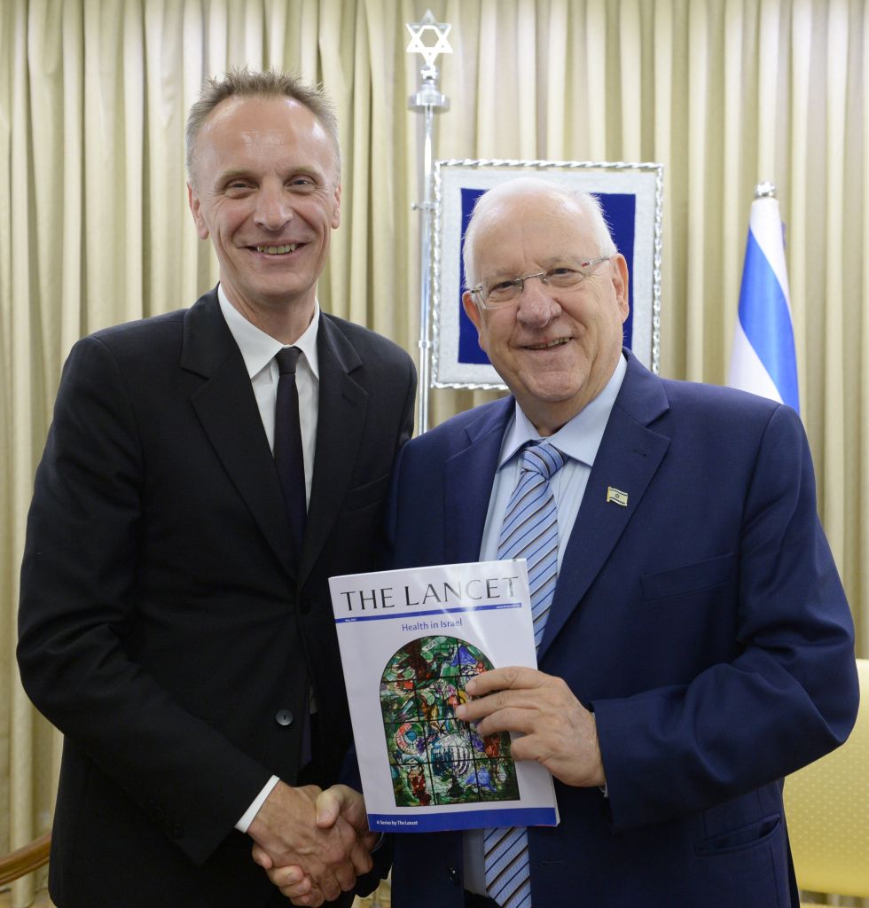 Rivlin hosts UK medical journal 3 years after open letter alleged Gaza ...
