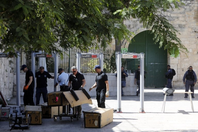 Muslims avoid Temple Mount over Israeli security measures | The Times ...