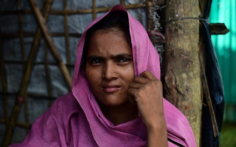 Rohingya faces tell the agony of Myanmar exodus | The Times of Israel