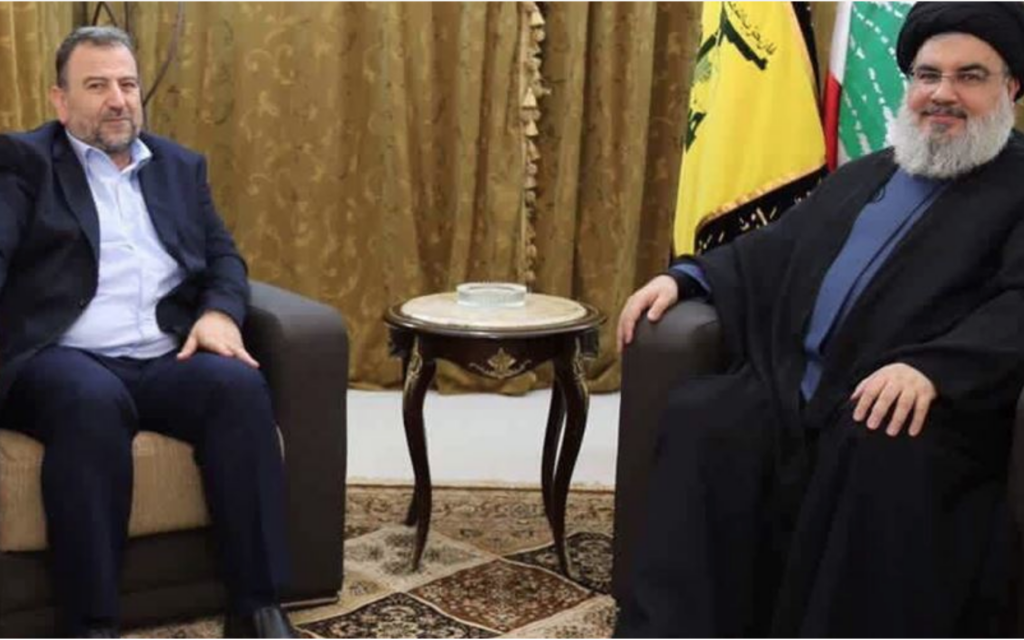 Arouri's rapprochement: How Hamas found shelter and military support in Lebanon | The Times of ...