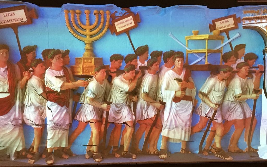 Life-size relief replica stars in Arch of Titus show in New York | The ...