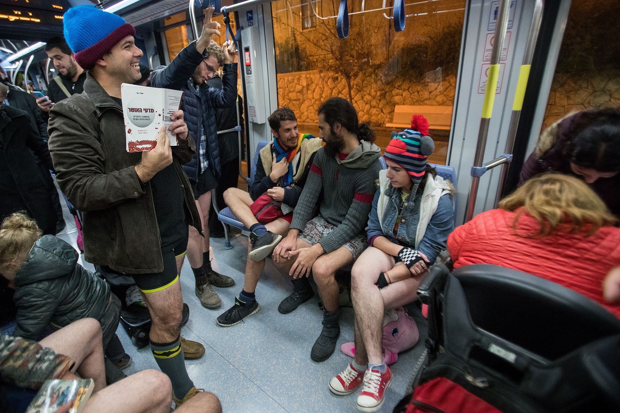 Jerusalemites drop trow for worldwide 'No Pants' ride | The Times of Israel