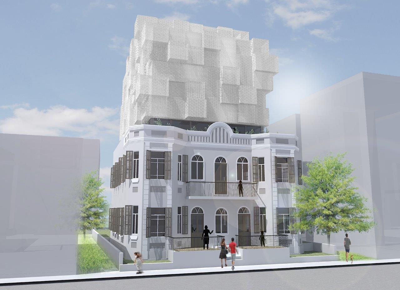 In a Rothschild Boulevard restoration, eclectic meets modern design ...