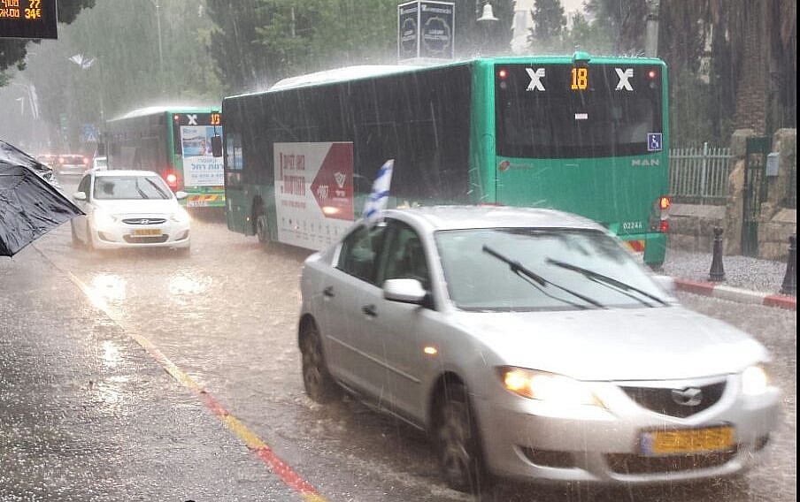 Two reportedly swept away in flash floods as powerful storm hits Israel ...