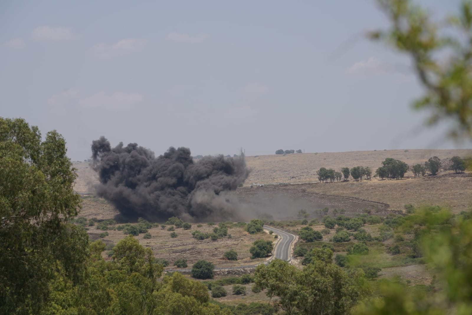 Israel detonates 350 landmines to clear Golan field | The Times of Israel