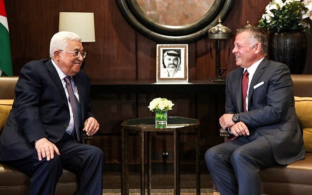 Abbas, Jordan king discuss 'necessity' of supporting Palestinian ...