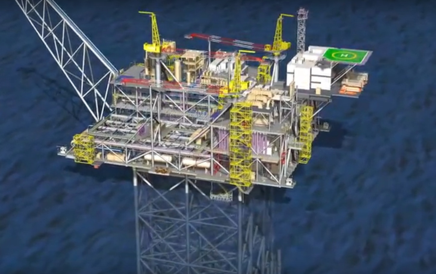 State Comptroller probing why gas platform being built close to Israeli ...