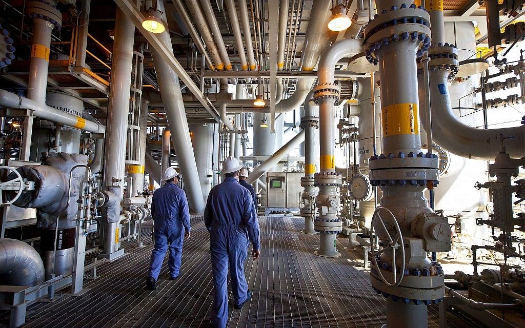 State Comptroller probing why gas platform being built close to Israeli ...