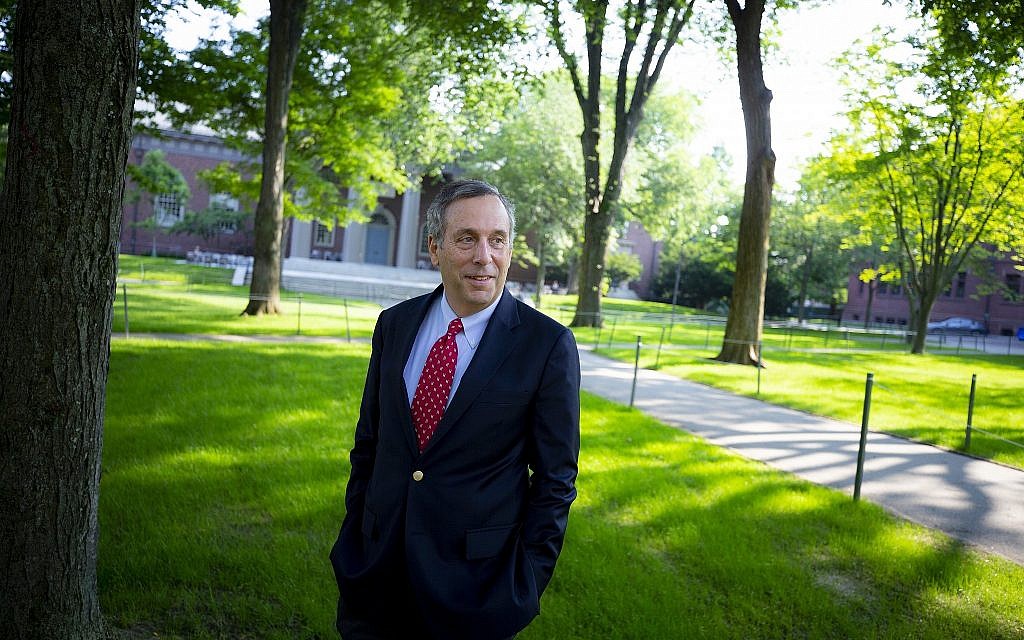 Harvard's Jewish president wants to restore faith in higher education ...