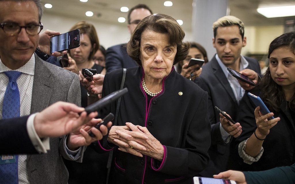 Dianne Feinstein's Senate career comes full circle with Kavanaugh ...