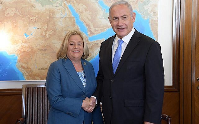 Netanyahu honors congresswoman on eve of retirement for pro-Israel ...