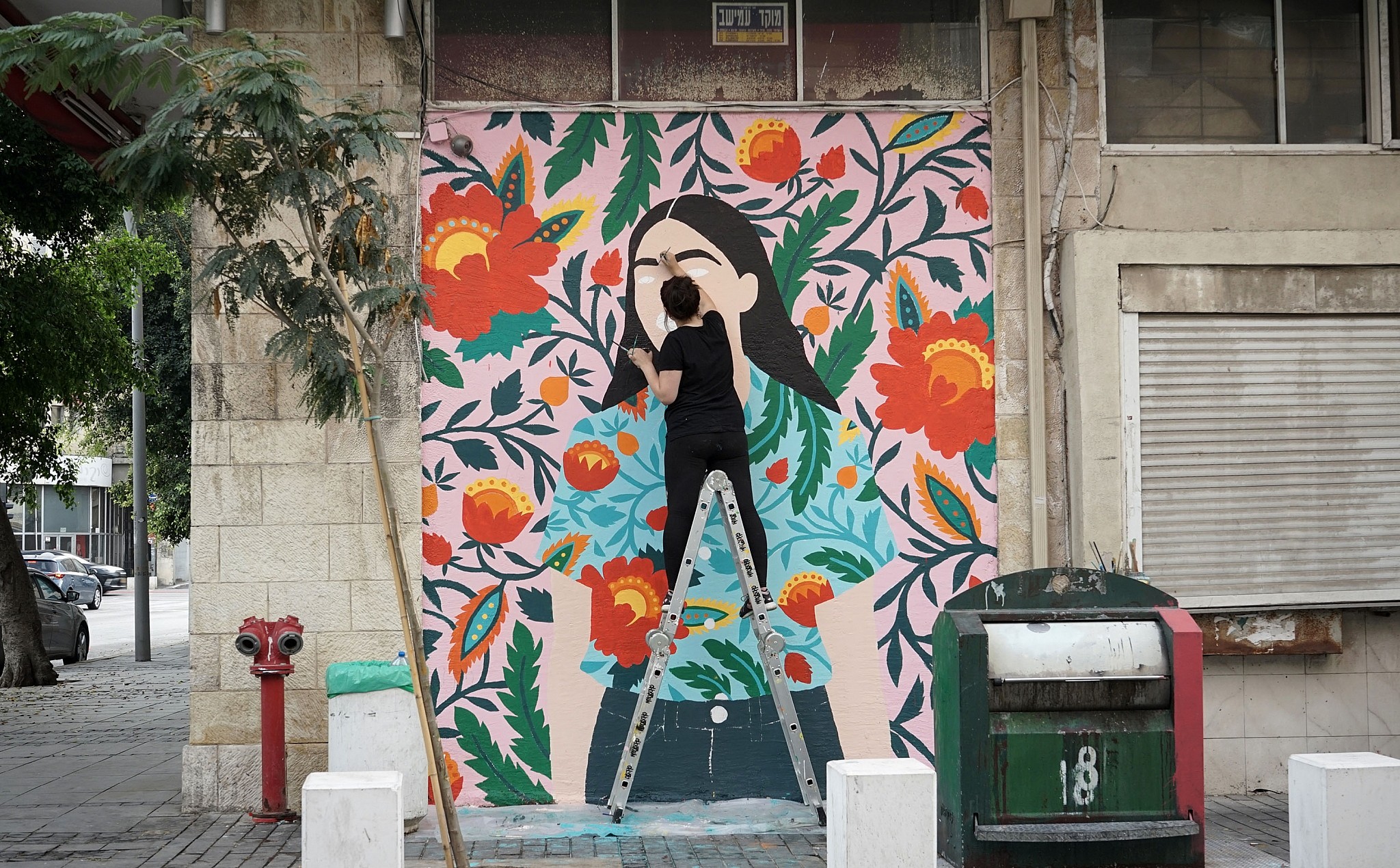 Mural festival brings wall-to-wall art to Haifa | The Times of Israel
