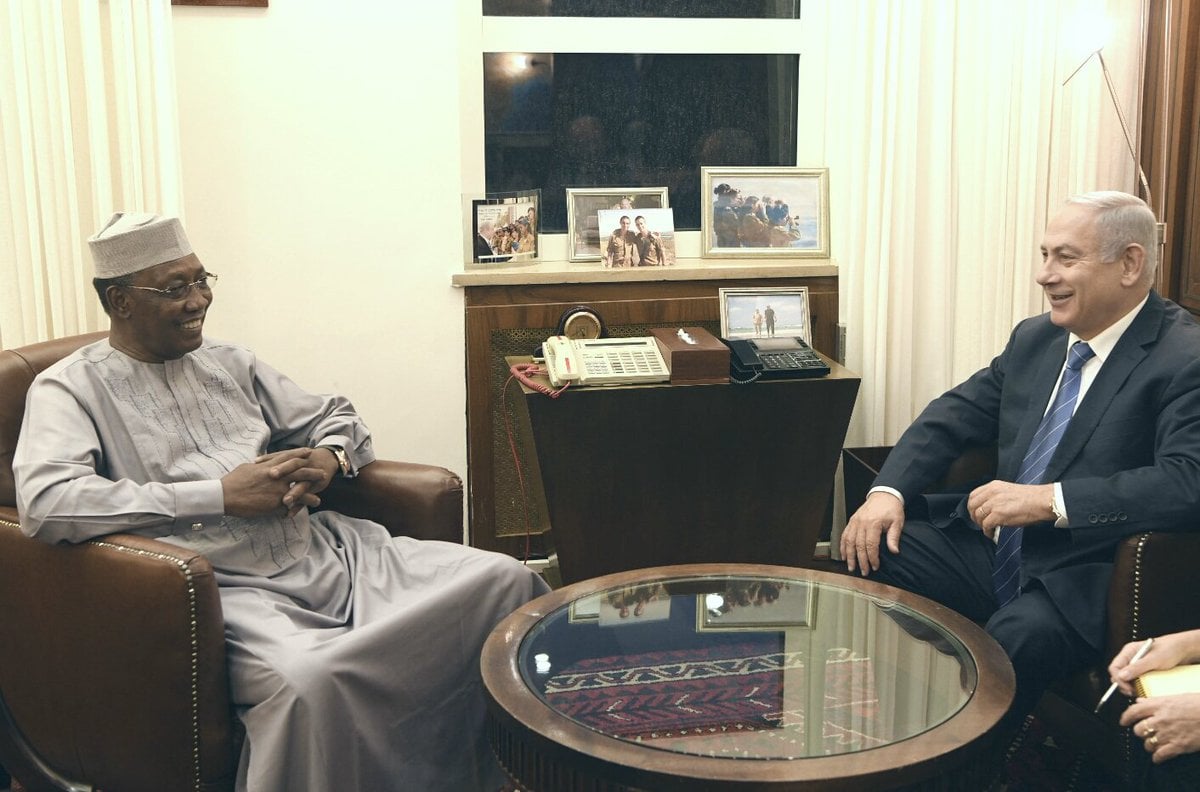 Meeting Israeli leaders, Chad president says he wants to restore ...
