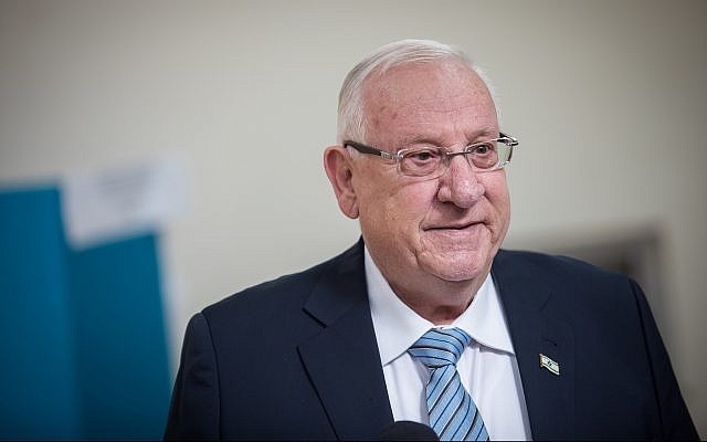 Rivlin to meet next week with party chiefs on naming next PM -- on air ...