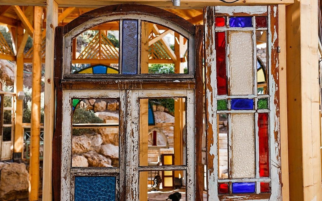 Windows into Jerusalem's history commemorate the artist who collected ...