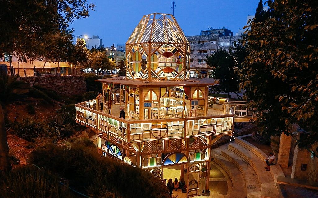 Windows into Jerusalem's history commemorate the artist who collected ...