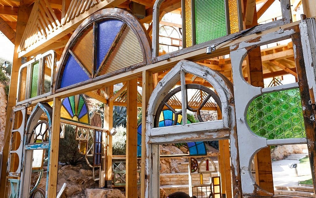 Windows into Jerusalem's history commemorate the artist who collected ...