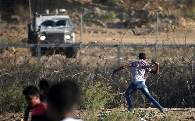 Gazan said wounded by Israeli fire near border overnight | The Times of ...