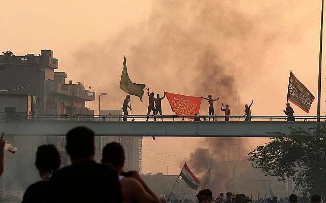 Four days of escalating protests in Iraq leave at least 60 dead, 1,600 ...