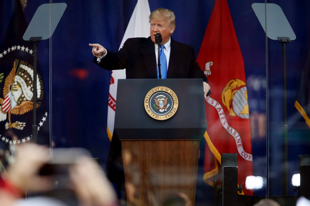 On Veterans Day, Trump told story of US POW who saved Jewish comrades ...