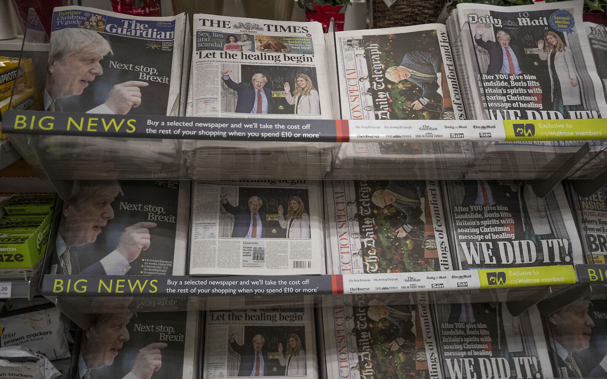 Johnson takes victory lap in traditional Labour areas that powered ...