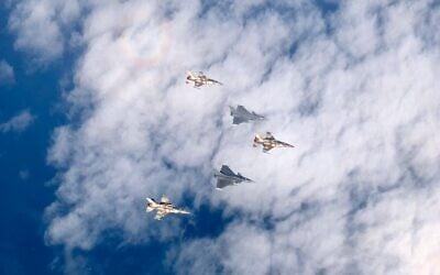 IAF pilots practice their dog fighting, and English, in war games with ...